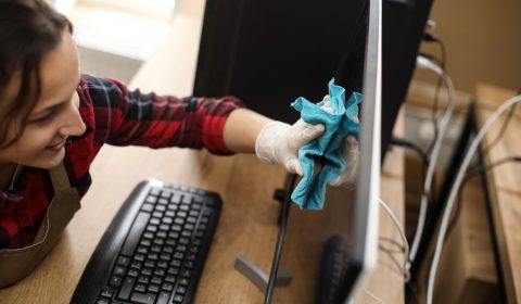 How To Clean a Computer Screen Safely | Rising Tech